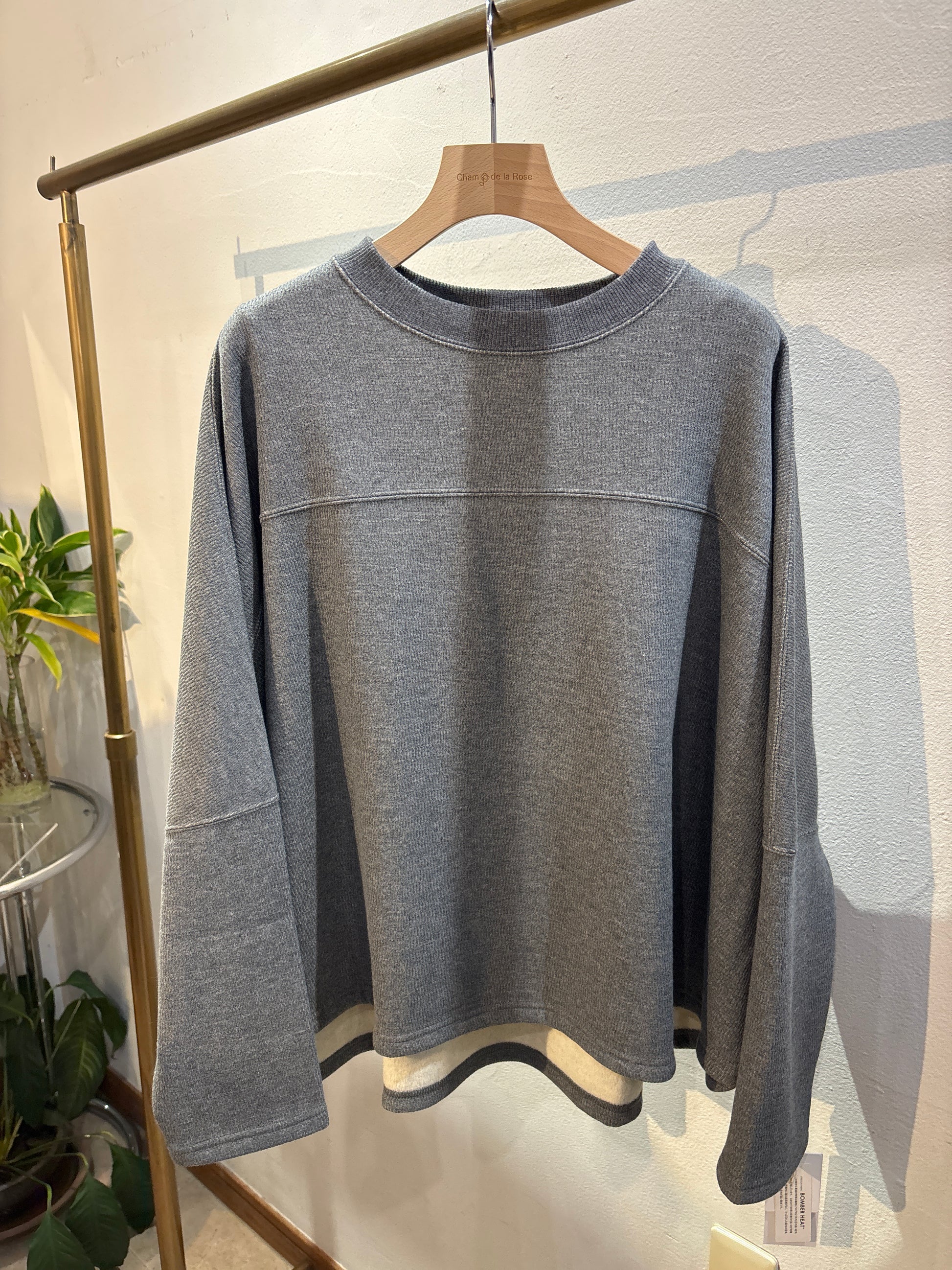 【CYNICAL】ボンバーヒートワッフルプルオーバー – Champdelarose